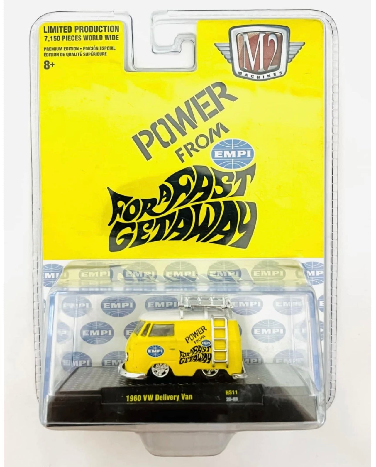 M2 Machines HS11 20-88 Power EMPI Fast Getaway 1960 VW Delivery Van ...